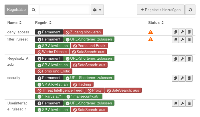 Webfilter – Securepoint Wiki