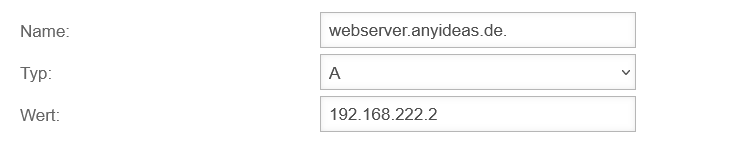 Nameserver – Securepoint Wiki