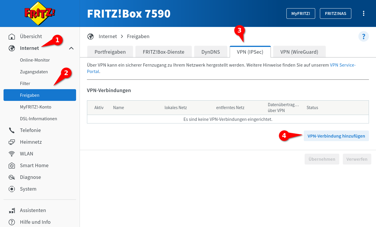 IPSec - Fritz!Box mit UTM – Securepoint Wiki