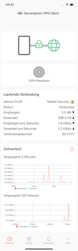 Securepoint VPN Client App für iOS