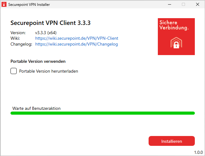 VPN Windows Client: Download & Installation – Securepoint Wiki