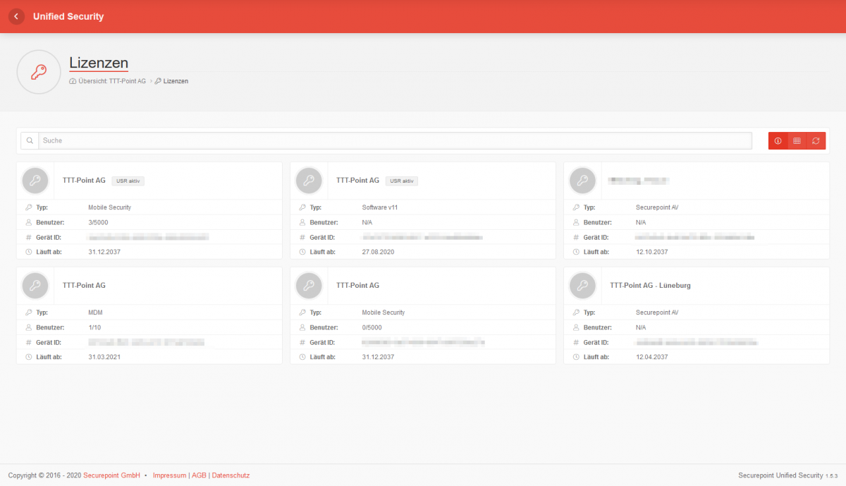 Lizenzen – Securepoint Wiki