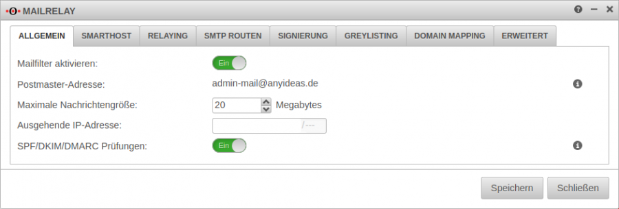 Mailrelay – Securepoint Wiki