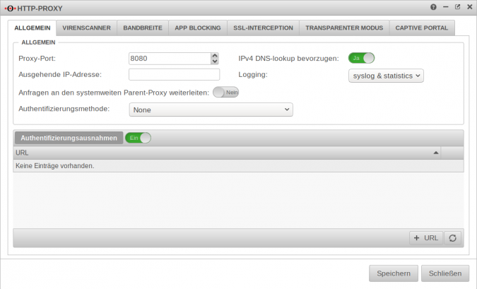 HTTP-Proxy – Securepoint Wiki