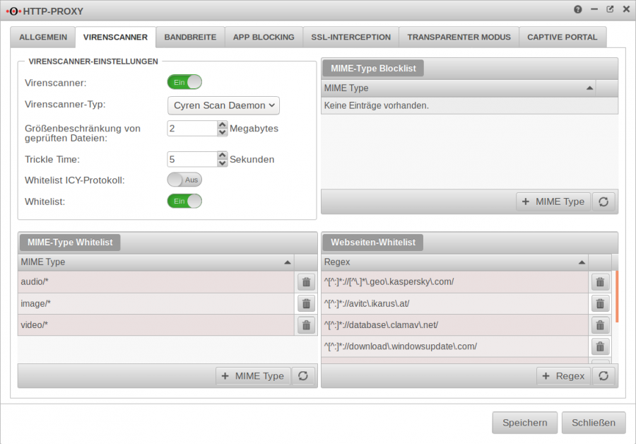 HTTP-Proxy – Securepoint Wiki