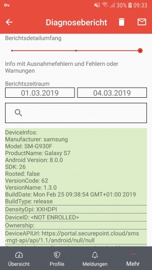 Mobile Security Android App – Securepoint Wiki