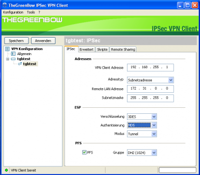 Securepoint UTM IPSec Roadwarrior – Securepoint Wiki